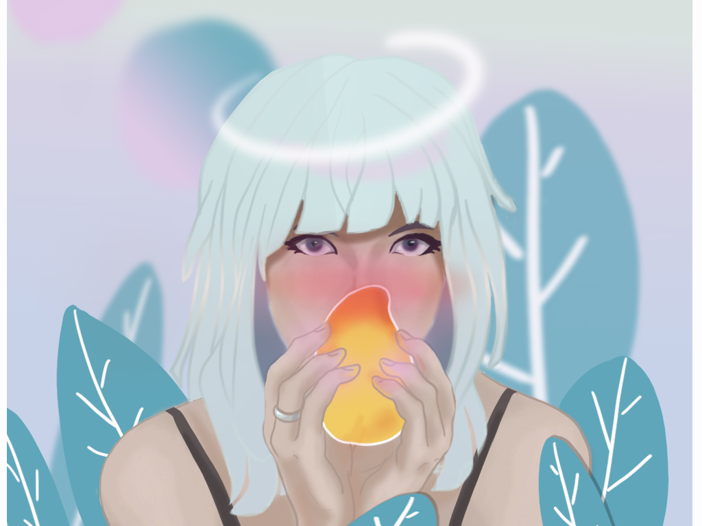 MANGO GIRL_香喷喷的猫-站酷ZCOOL