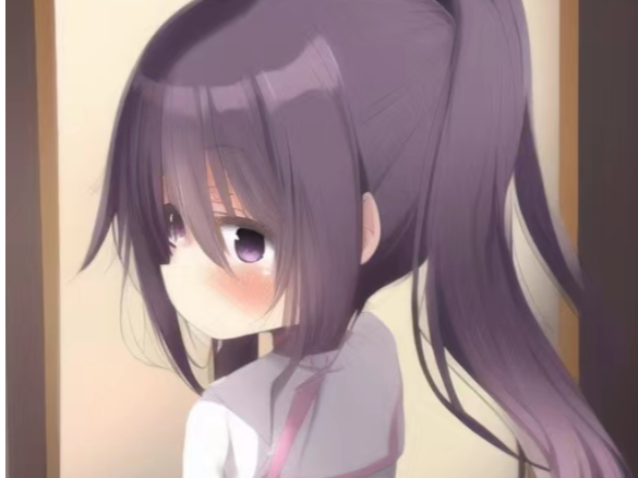 AI绘画作品：二次元小萝莉_数画-站酷ZCOOL