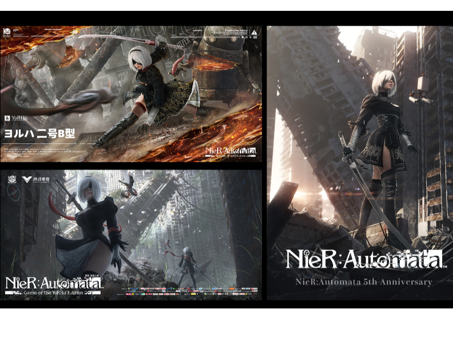 【光影军团】COS-2B尼尔系列-人像影视合成 | 光影视觉_光影视觉GS-站酷ZCOOL