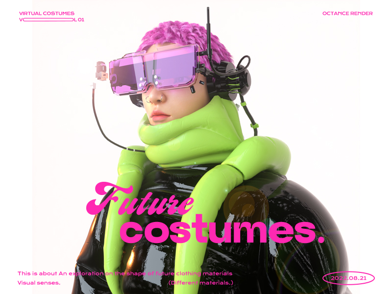 virtual clothing vol.2/虚拟服饰-对话未来_kkkkko-站酷ZCOOL