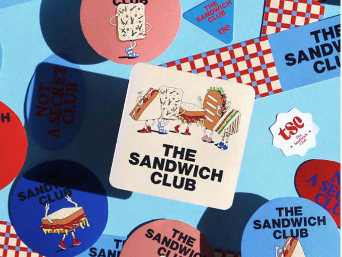 设计分享/THE SANDWICH CLUB_BranD杂志-站酷ZCOOL