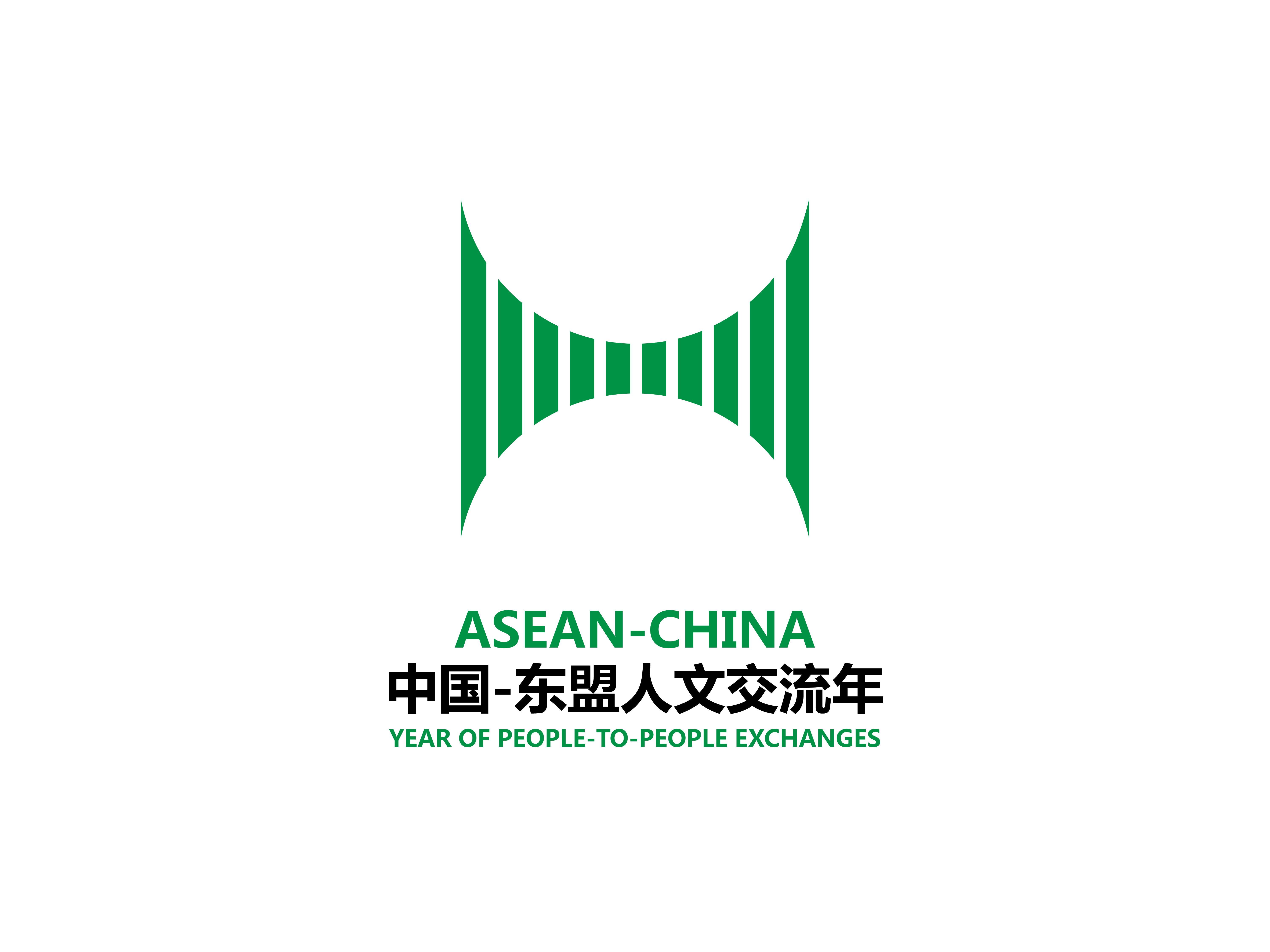 中国-东盟人文交流年主题标识设计_喳叽叽-站酷ZCOOL