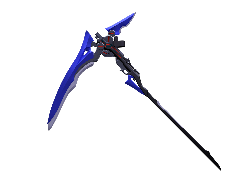 C4D武器临摹 希儿-镰刀_臧雨-站酷ZCOOL