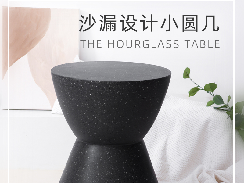 黑色圆桌,边几详情设计_夏小木so_xsm-站酷ZCOOL