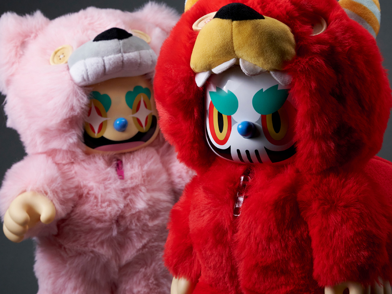 YOOT TOY/ REBEL ANGEL / DEVIL 天使恶魔熊_shala_h-站酷ZCOOL