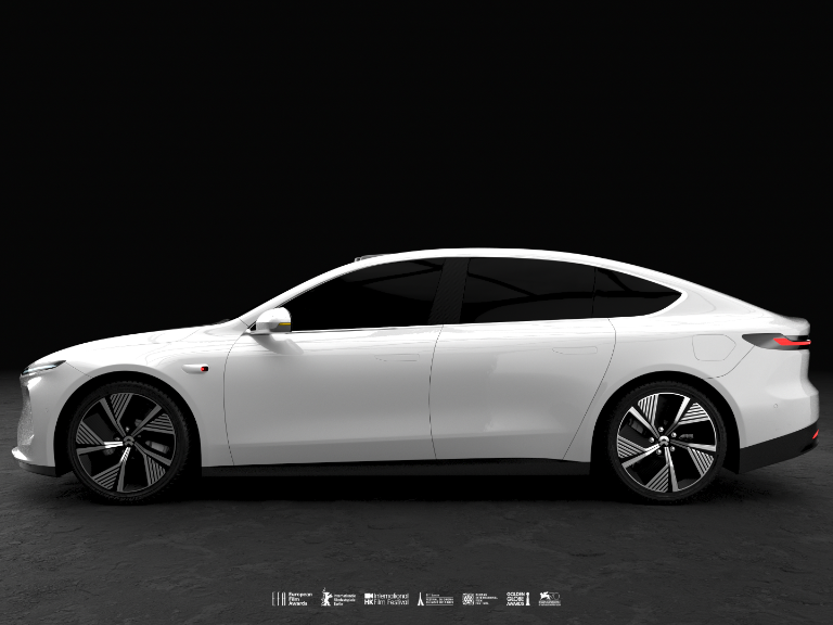 蔚来ET7 三维渲染_立扬fit-站酷ZCOOL