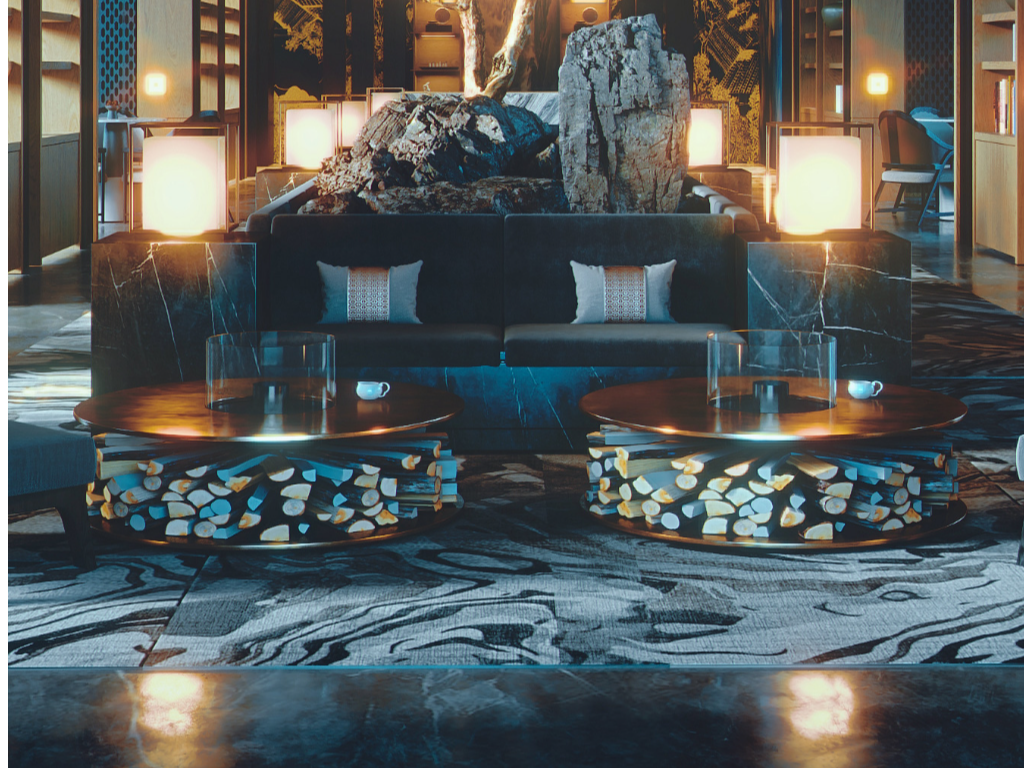 【超写实教程】3DMAX+VRay 公装会所，新中式风格_云学贝-站酷ZCOOL