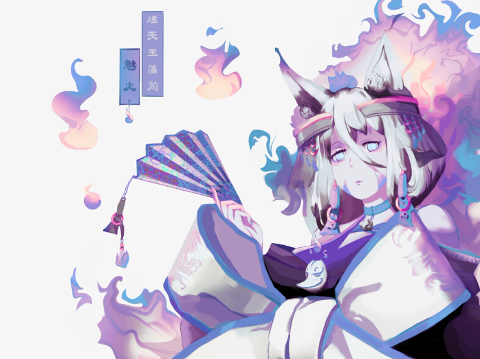 阎魔原画- 阴阳师皮肤设计_何思青Mark-站酷ZCOOL