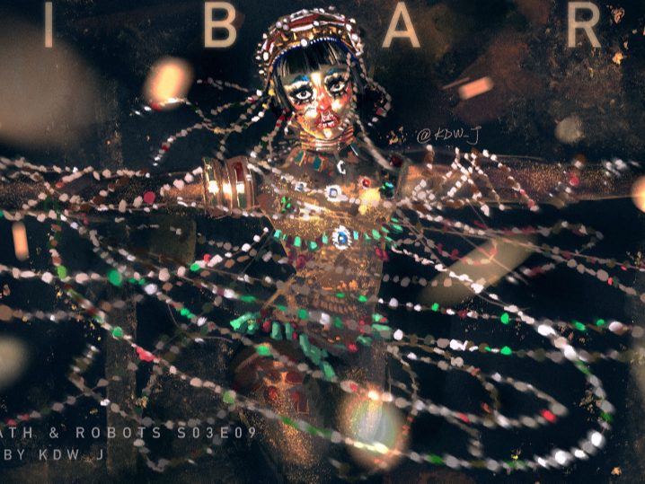 爱死机3《JIBARO》同人插画速涂_KDW_J-站酷ZCOOL