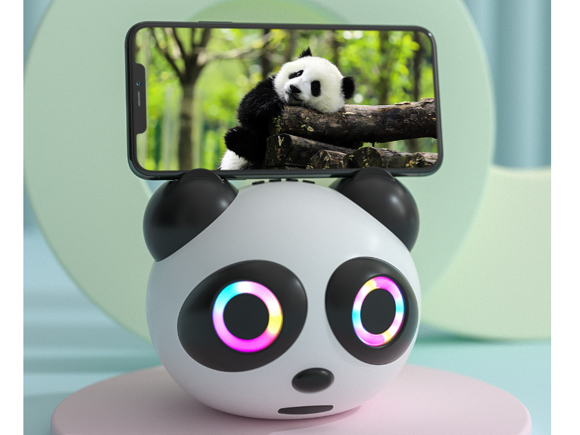 3C产品渲染 可爱熊猫蓝牙音响详情页_Allen_杰-站酷ZCOOL