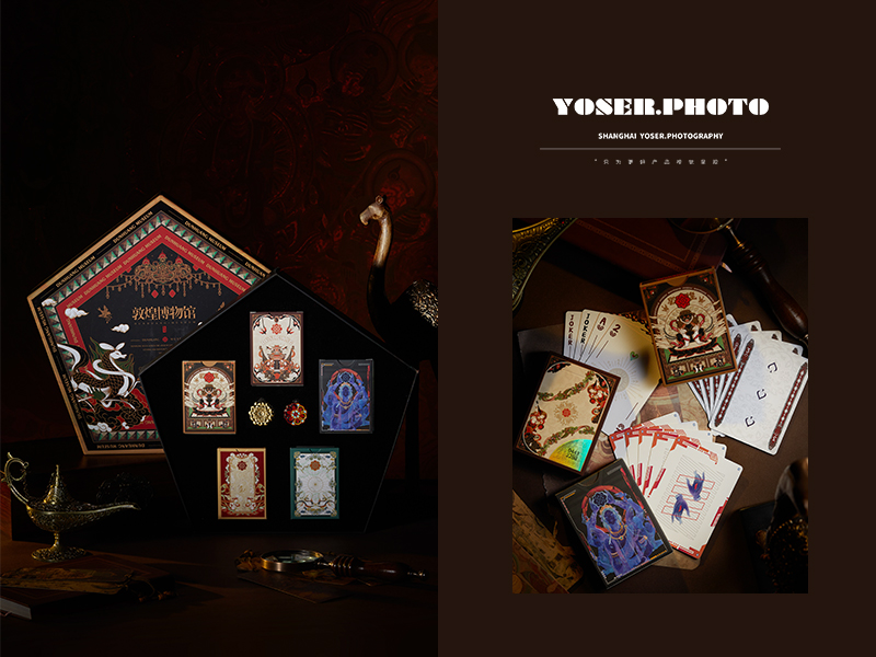 敦煌博物馆&小王子联名卡牌拍摄_优色美学-站酷ZCOOL