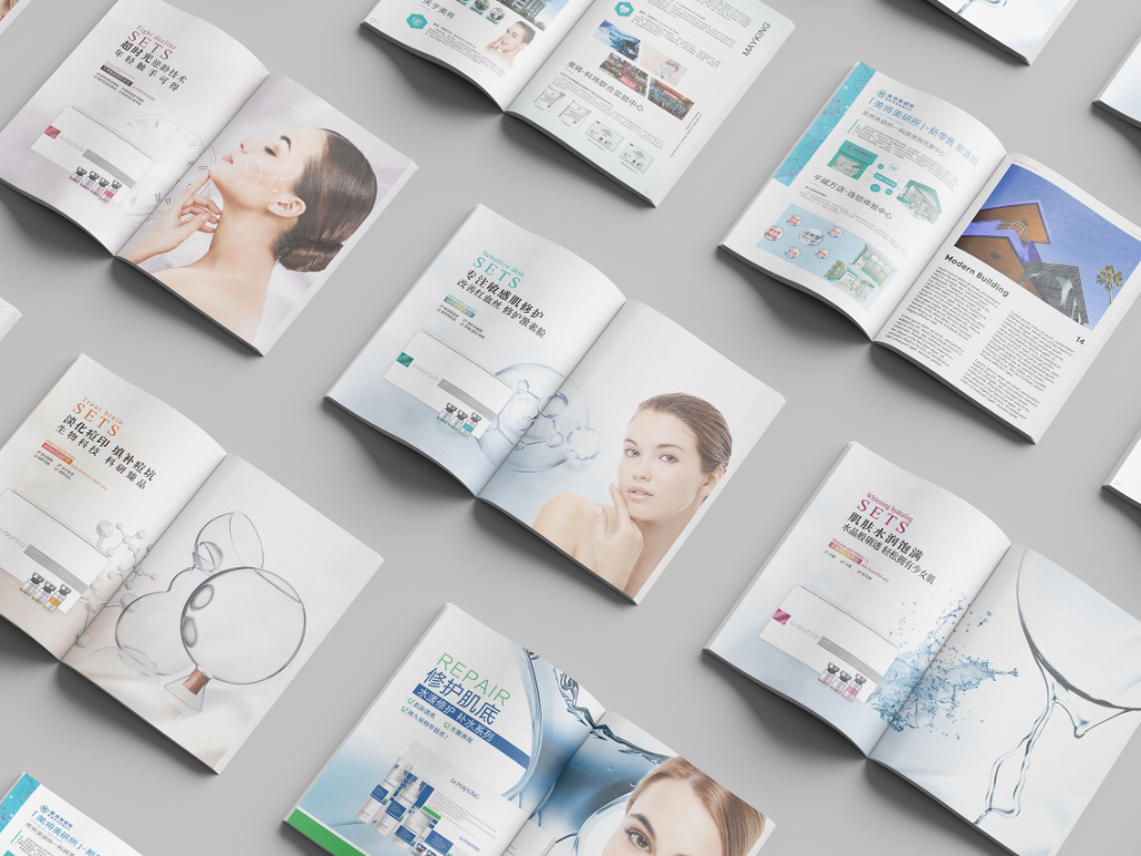 美容院活动画册设计 | 院线品牌价格手册_无所CC-站酷ZCOOL