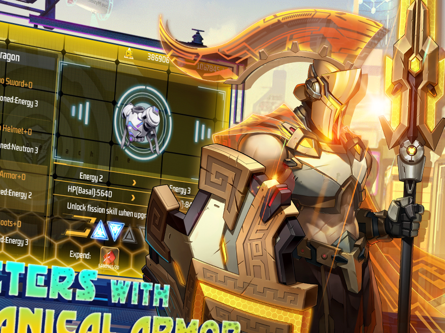 赛博朋克风手游项目-appicon，五图等_uncleben-站酷ZCOOL