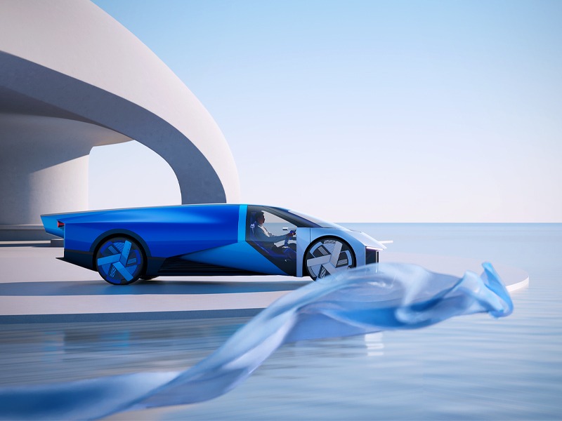 小鹏1024科技日 汇天X3 Show Car宣传视频_Running_hen-站酷ZCOOL