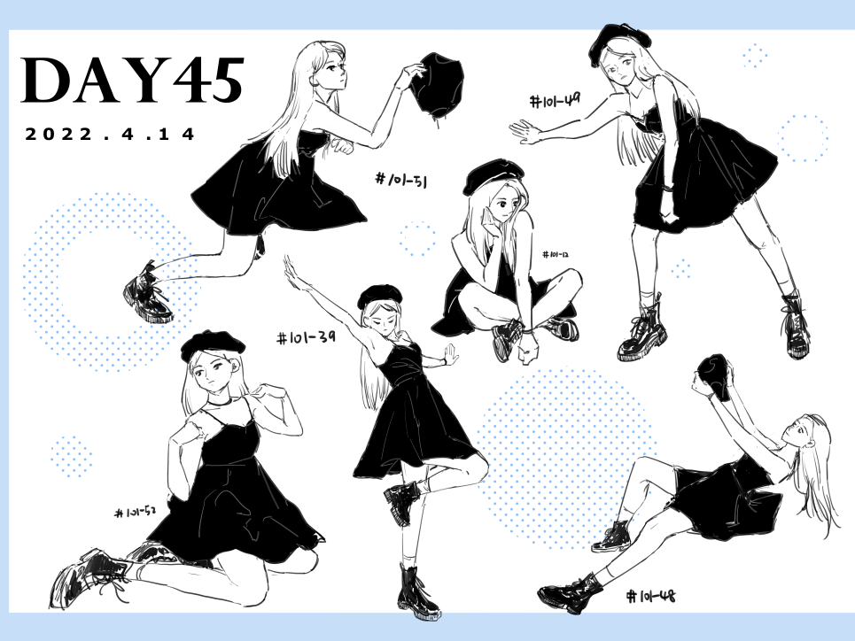 #速写60天挑战赛#DAY45@速写班长_寿司领带-站酷ZCOOL