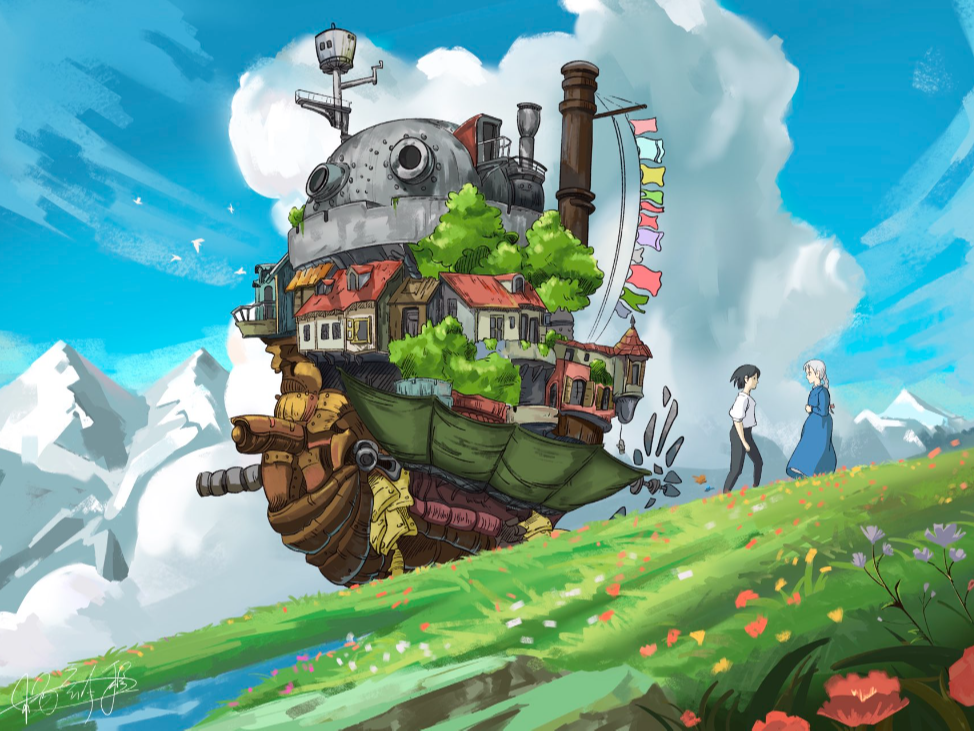 哈尔的移动城堡_杨少侠的14B-站酷ZCOOL