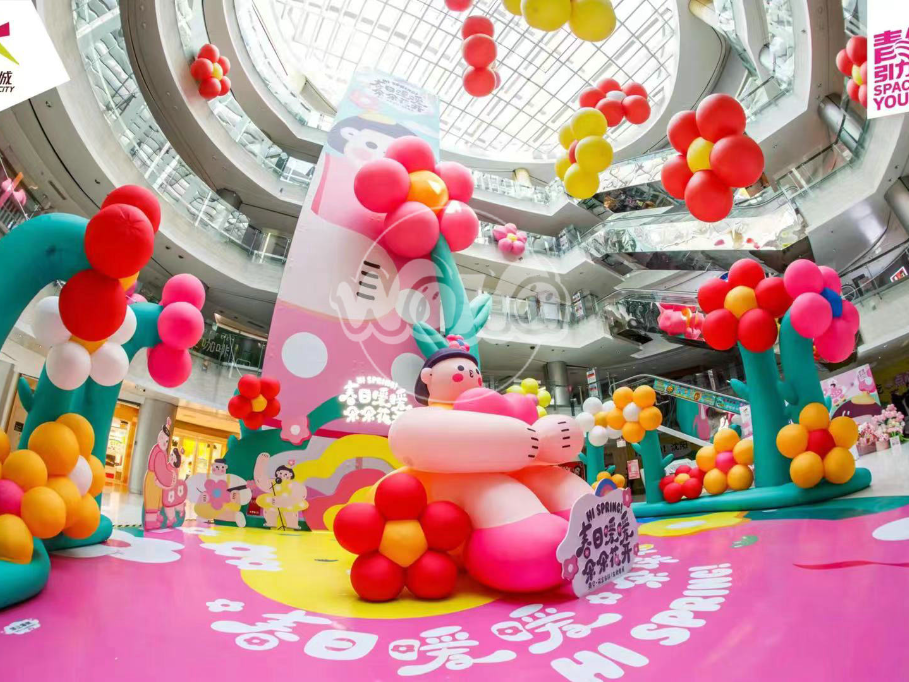 活动布置 打卡地充气花艺 如何打造春天的浪漫方案 _一钻毛儿-站酷ZCOOL