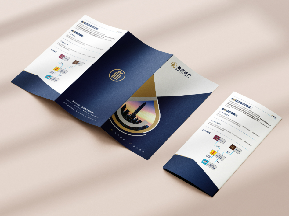 不良资产投资 三折页 DM单_西门拽-站酷ZCOOL