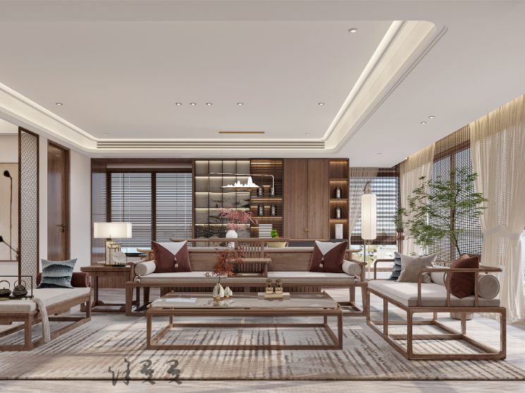 新中式|近而不浮，远而不尽_XU徐曼曼-站酷ZCOOL