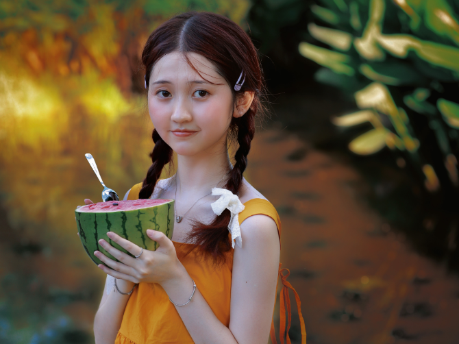 甜甜的夏天_加菲猫mao-站酷ZCOOL