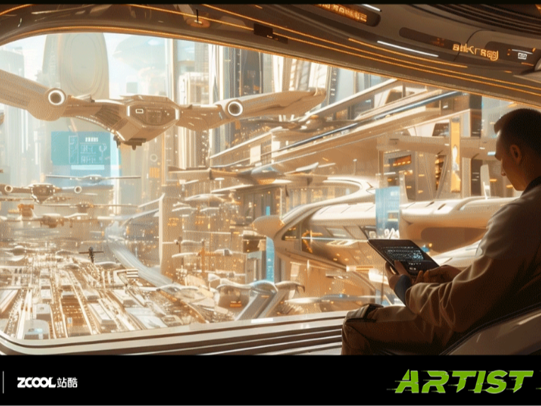 《未来之城》_喜乐爸比-站酷ZCOOL