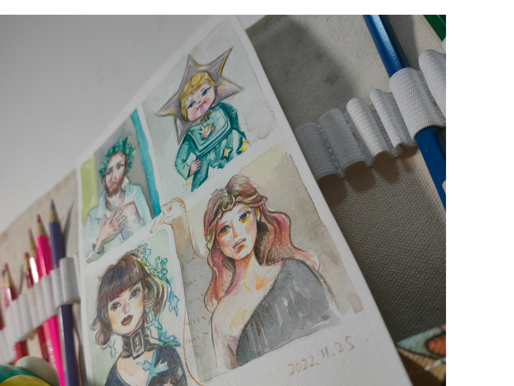 速写打卡 part 3 _墙外爱的丽-站酷ZCOOL