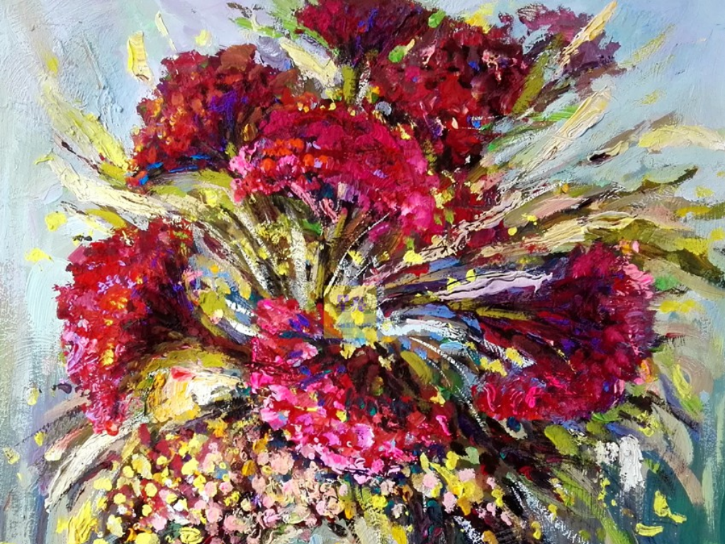 鸡冠花_星亮绘画art-站酷ZCOOL