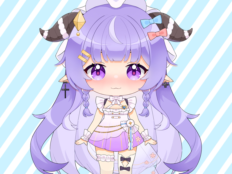 live2d皮套建模 虚拟主播 展示_混混人_ER-站酷ZCOOL