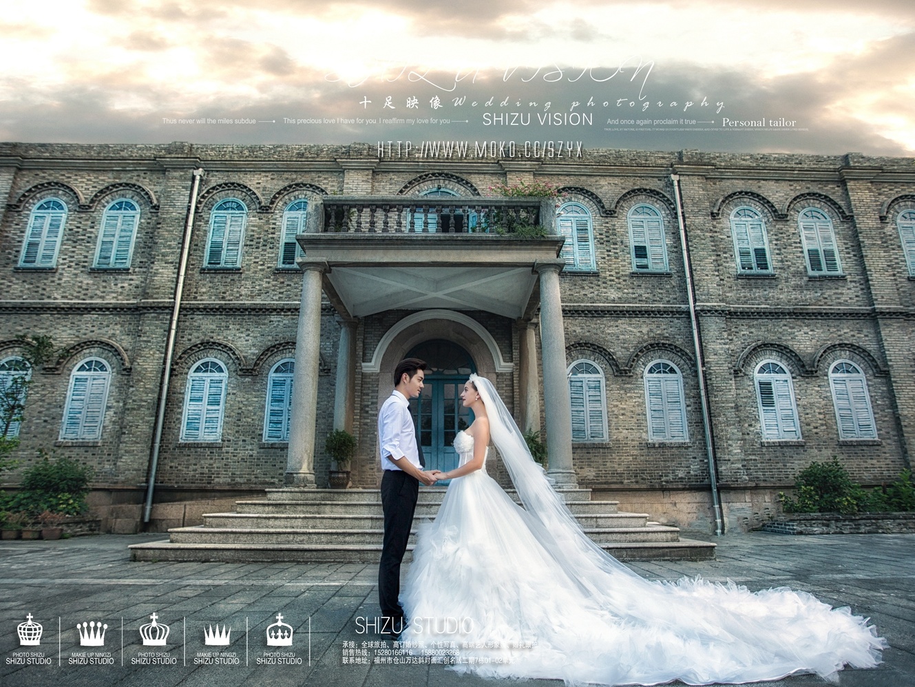 神父楼婚纱照_十足美学-站酷ZCOOL