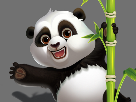 panda角色_大圣是我-站酷ZCOOL