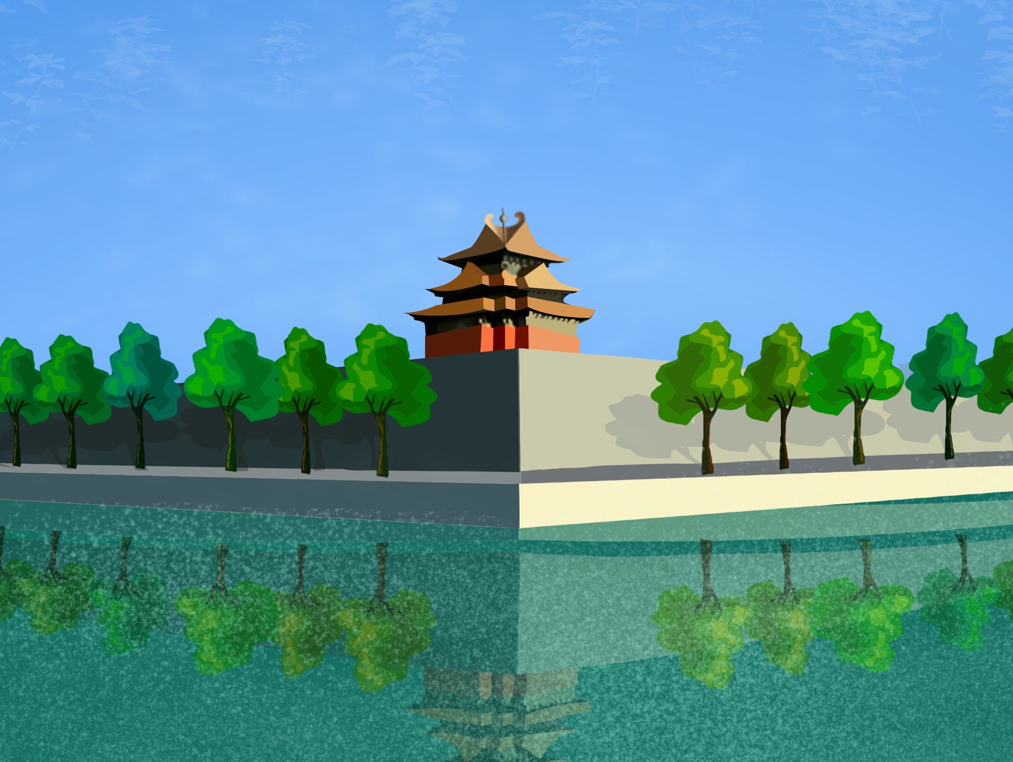 之前的场景练习_夏墨xiamo-站酷ZCOOL