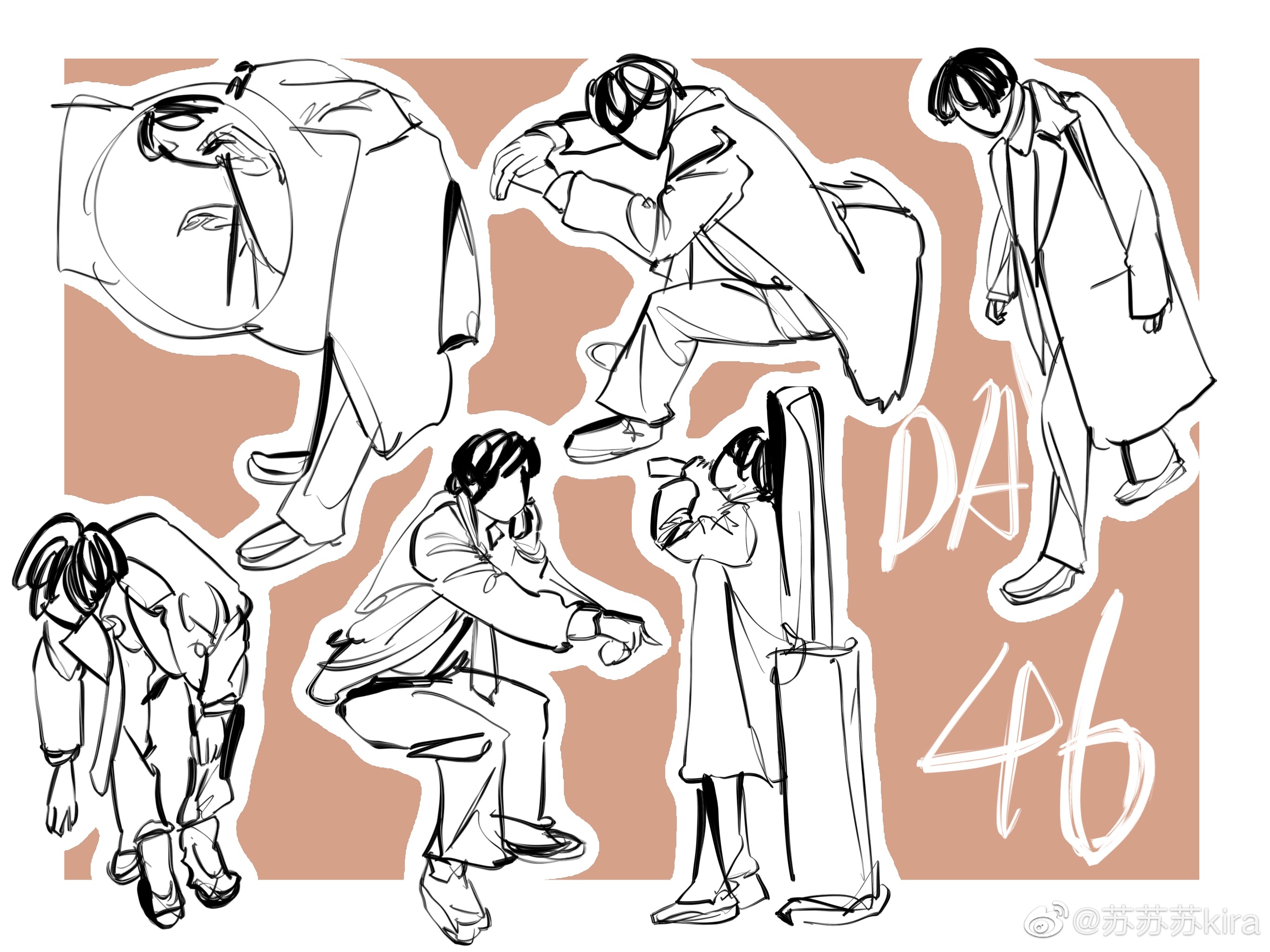 #速写60天挑战赛#day46@速写班长 _叁肆叁-站酷ZCOOL