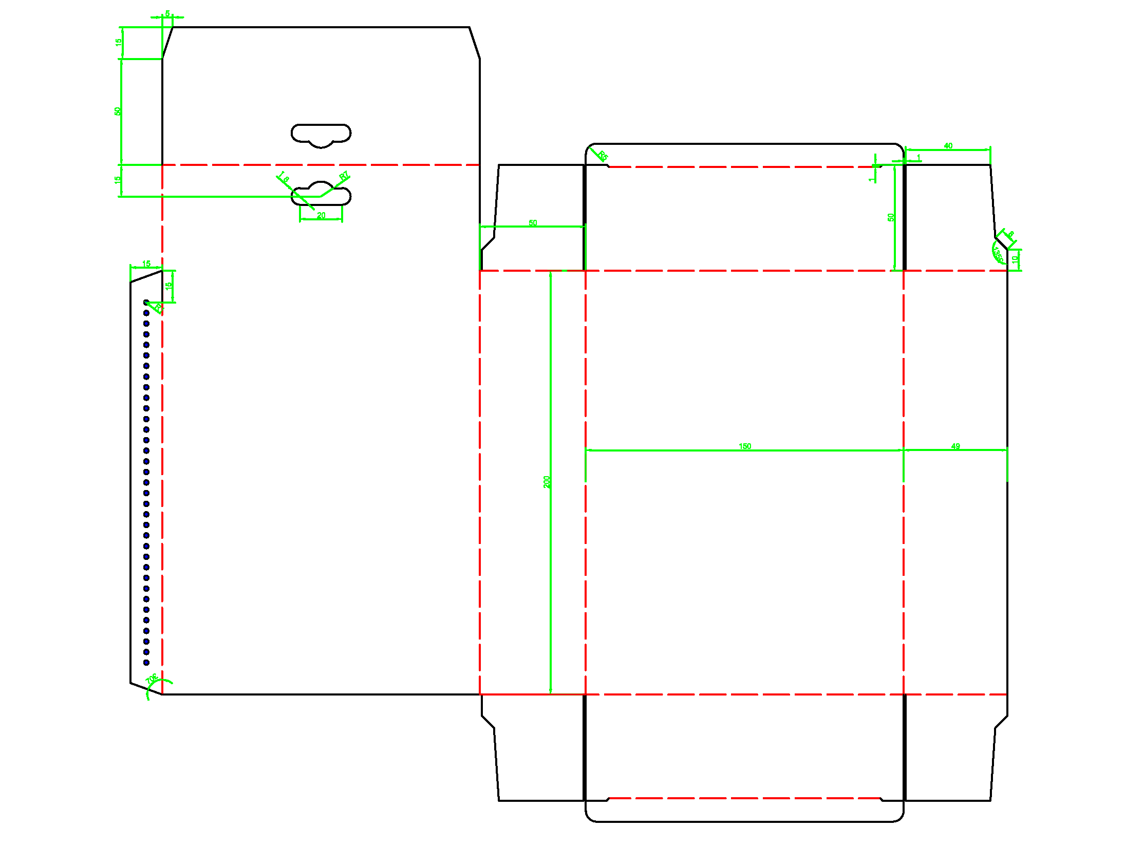 AutoCAD绘制的盒型图_a867852680-站酷ZCOOL