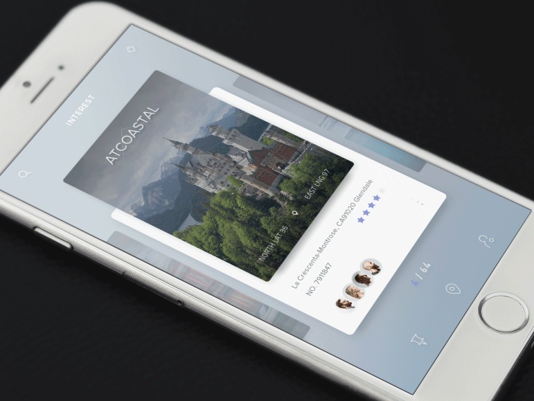 Dribbble大神作品，偷来学习下_Second大师兄-站酷ZCOOL