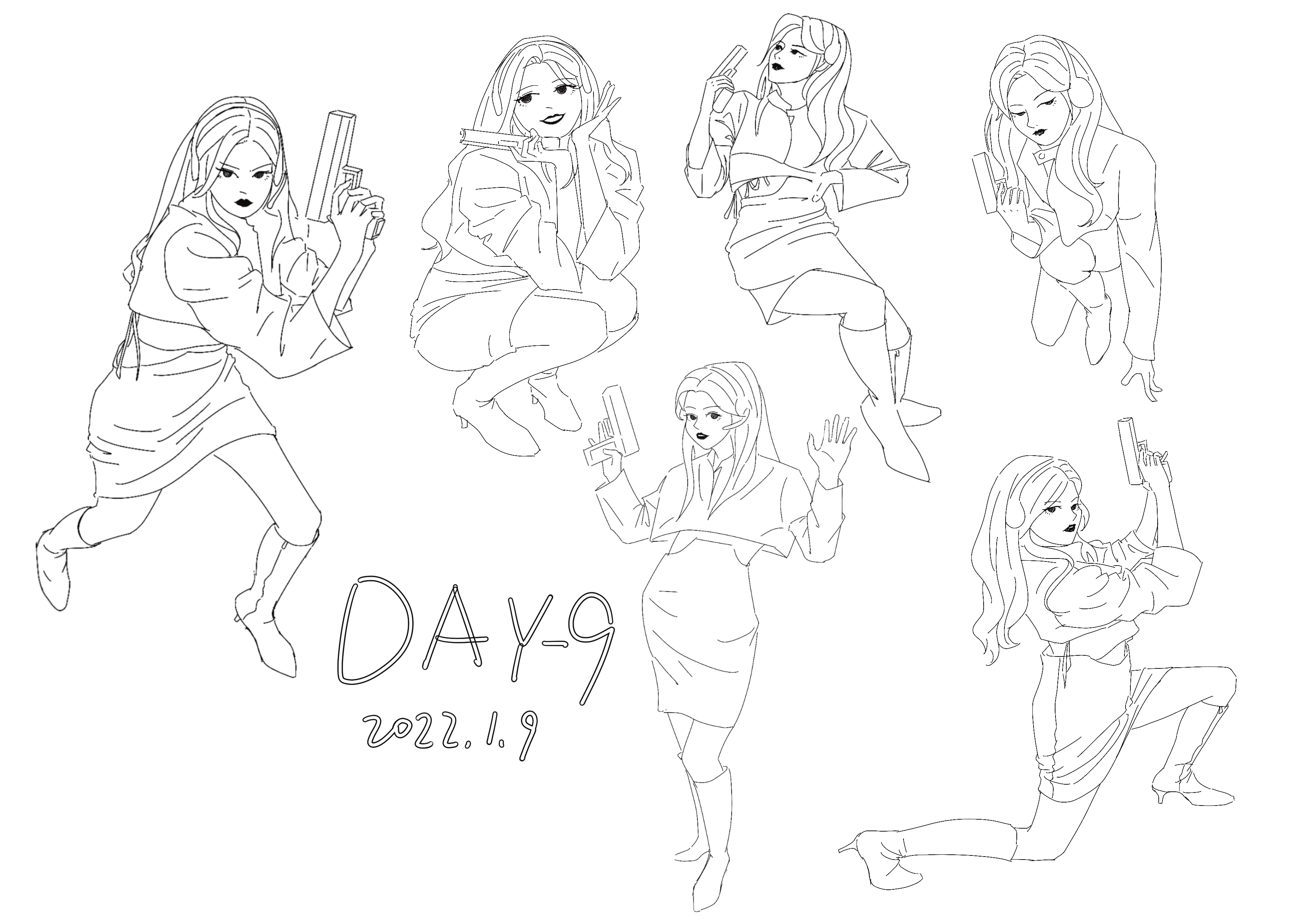 #速写60天挑战赛#@速写班长 day9 _迪迪汁-站酷ZCOOL