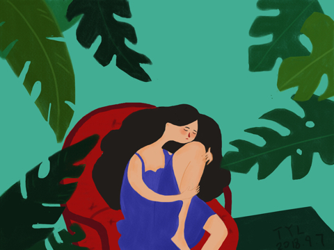 红配绿_伊elain-站酷ZCOOL