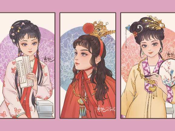 红楼梦 10P_雷尼Nee-站酷ZCOOL