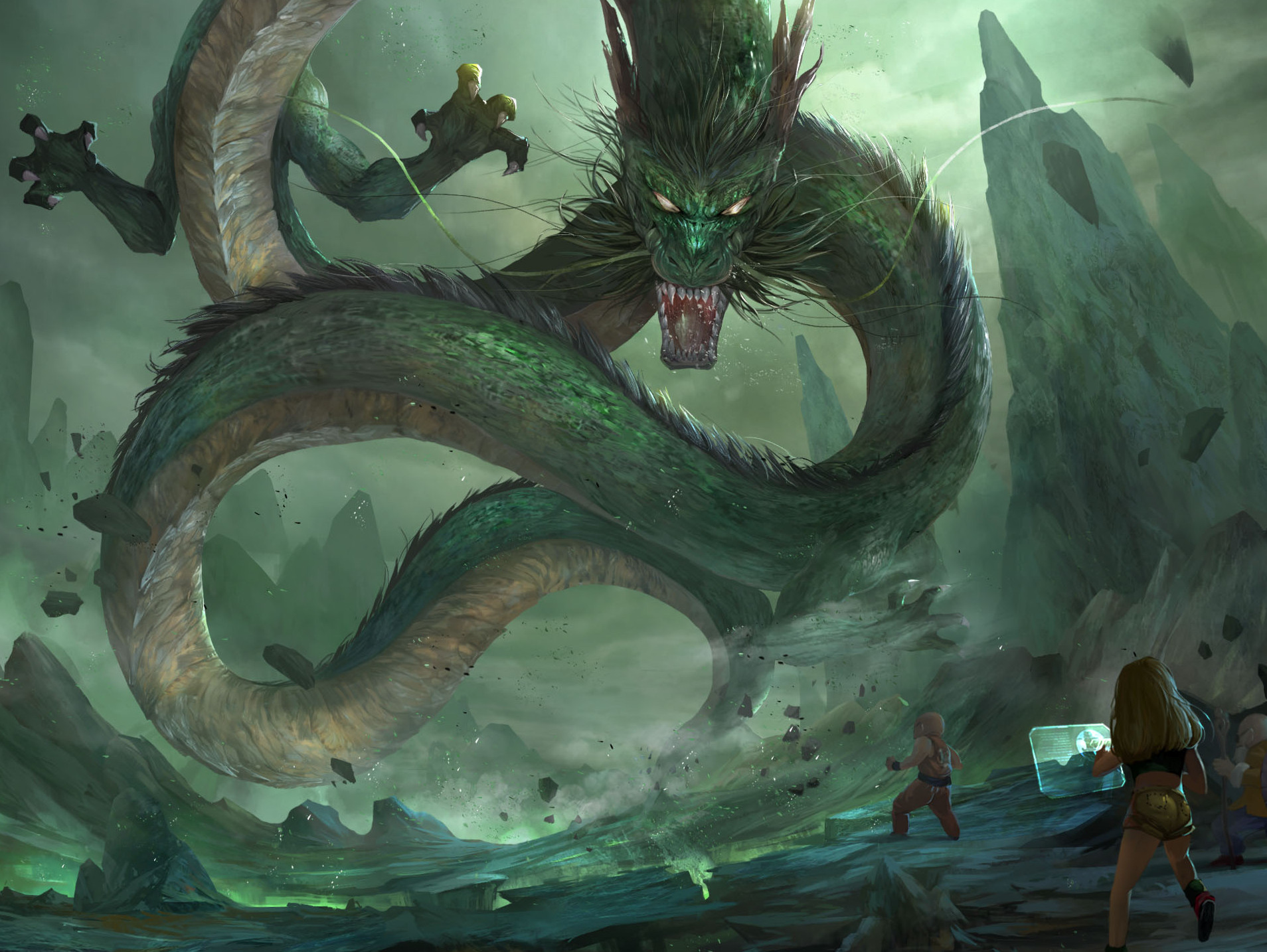 《七龙珠》_CG的Lintian-站酷ZCOOL