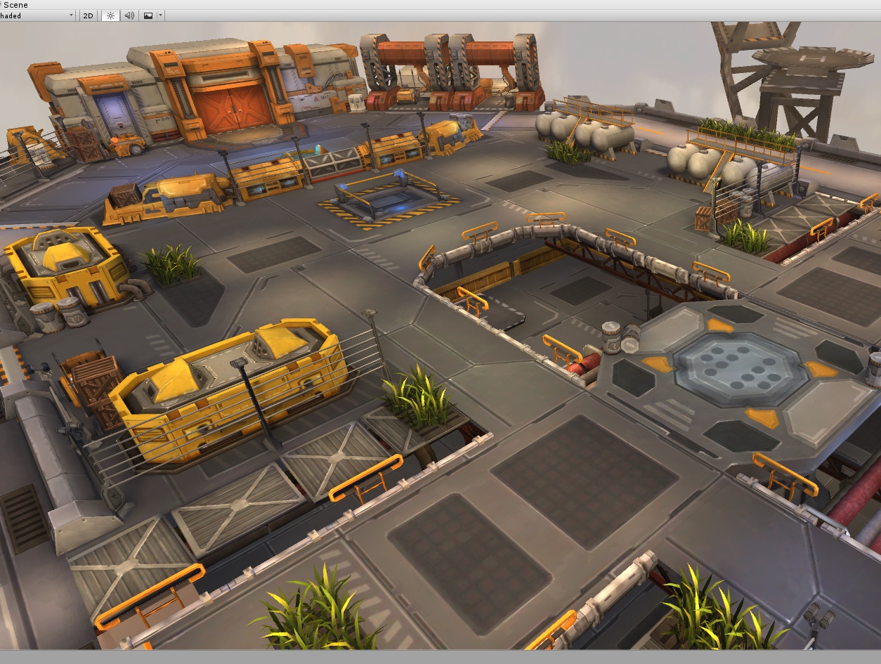 科幻风unity低模手绘__Evolution_-站酷ZCOOL