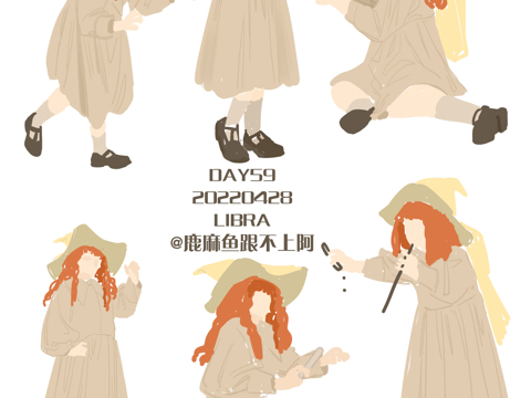 #速写60天挑战赛# day 59@速写班长 _鹿麻-站酷ZCOOL