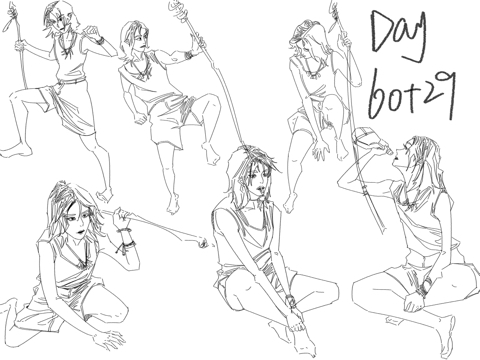 #速写60天挑战赛#day60+29@速写班长_野介-站酷ZCOOL