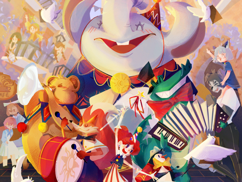 曼奇立德商业插画班作品合集Vol.4_糖不苦zz-站酷ZCOOL