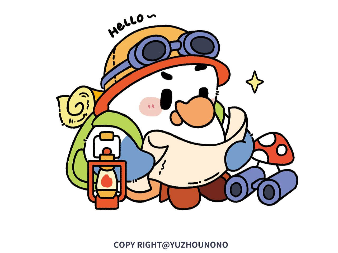 原创IP：鸥No｜漫漫镇的鸥K便利店_宇宙Nono-站酷ZCOOL