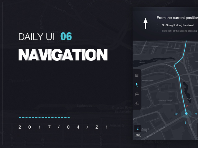 Daily UI 06 — Navigation_猪小排_Future-站酷ZCOOL