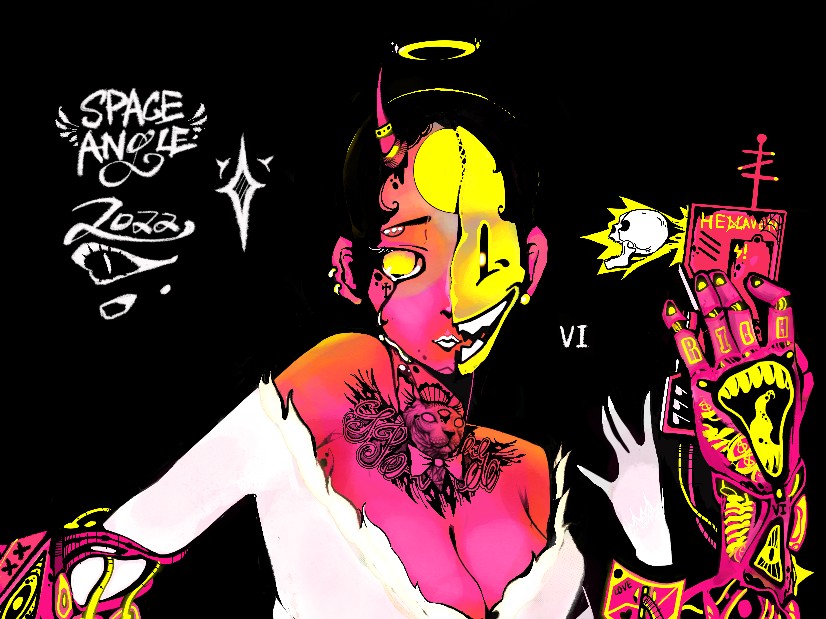 太空天使VI_石是是-站酷ZCOOL