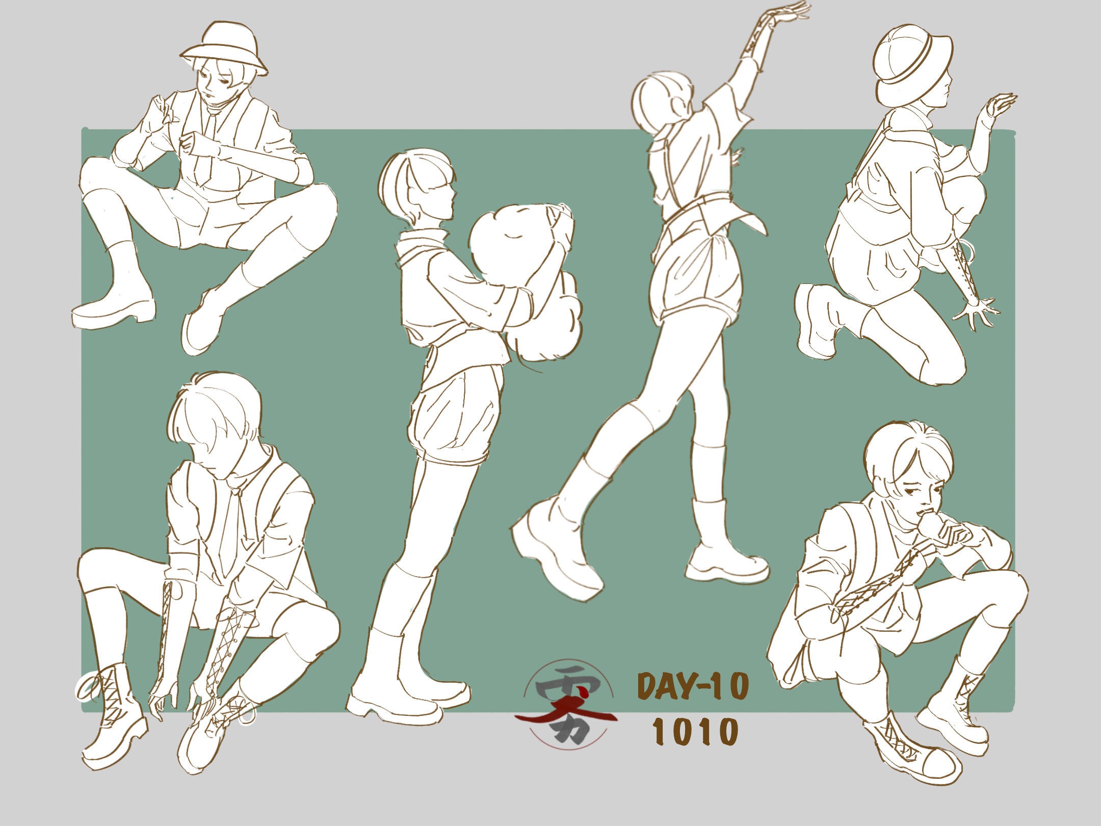 速写60天挑战赛day10_雾55-站酷ZCOOL