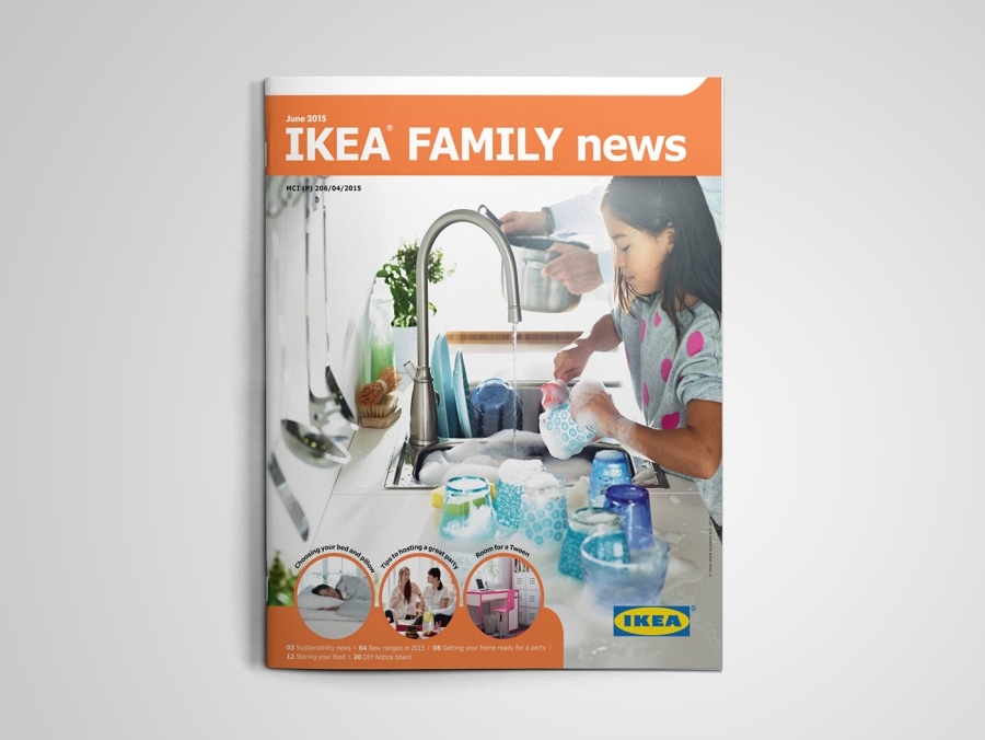 宜家 IKEA Family Newsletter Summer 2015 (Singapore)_rayzong-站酷ZCOOL