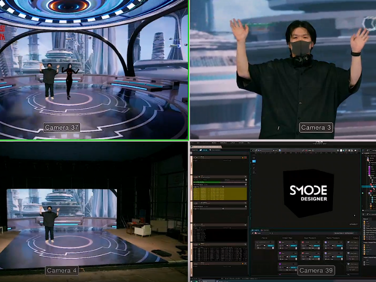 虚拟XR真人+虚拟人+远程透传：3次元平行宇宙的对话_九度虚拟xr科技-站酷ZCOOL