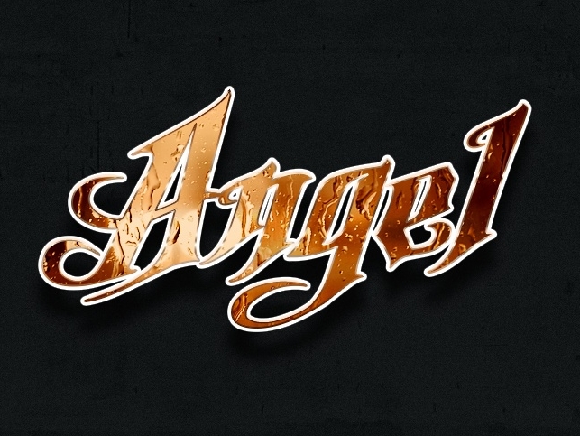 【一课】0824 Angel字体效果_Yourzi-站酷ZCOOL