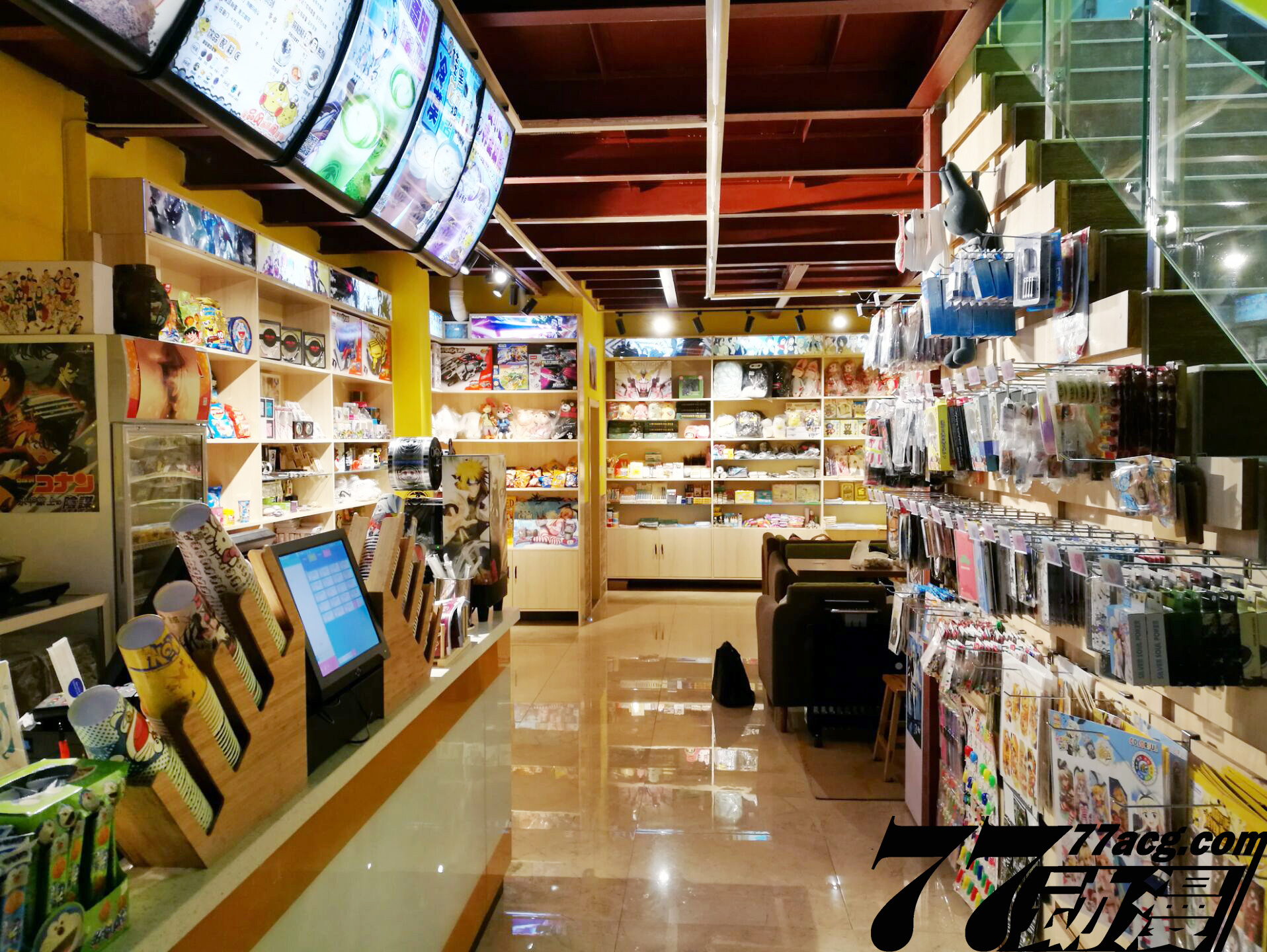 动漫主题实体店_77动漫acg-站酷ZCOOL